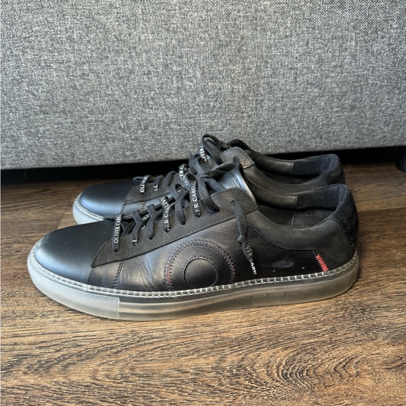 Oliver Cabell | Shoes | Oliver Cabell Low Black Ghost Sneakers | Poshmark